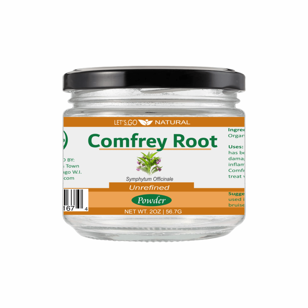 Comfrey Root - Let's Go Natural Trinidad & Tobago